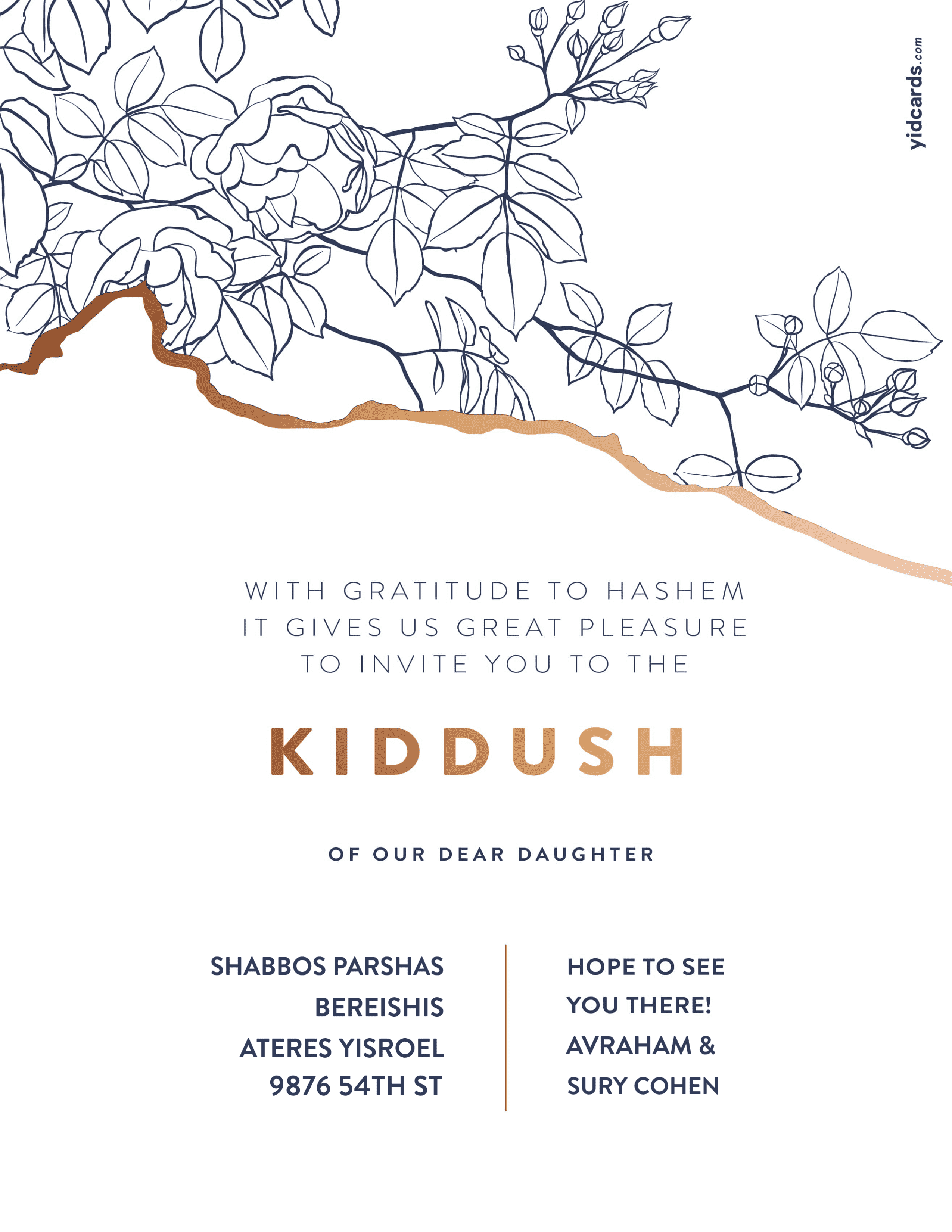 Simcha Cards & Invitations | DIY Cards