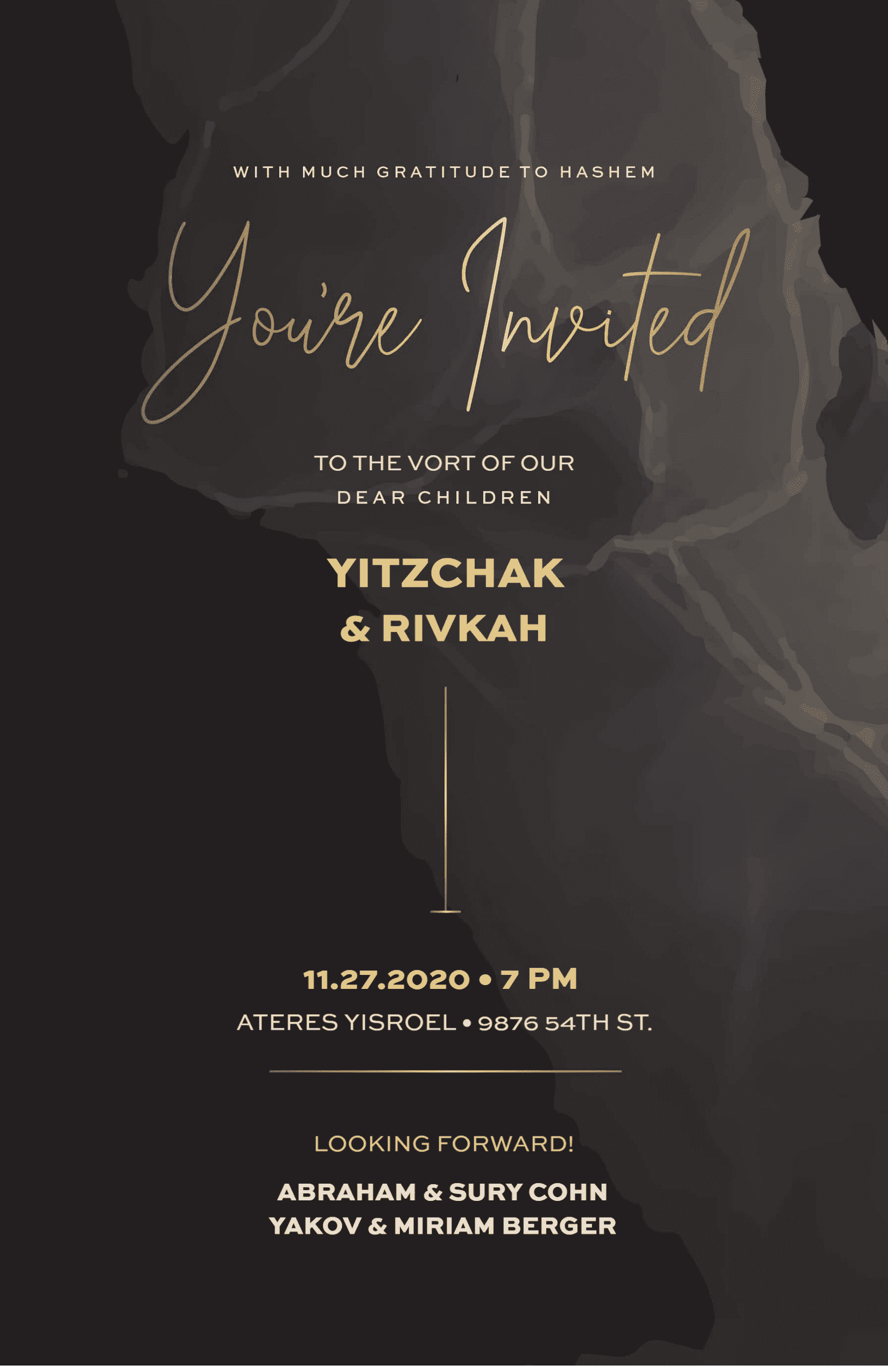 Simcha Cards & Invitations | DIY Cards