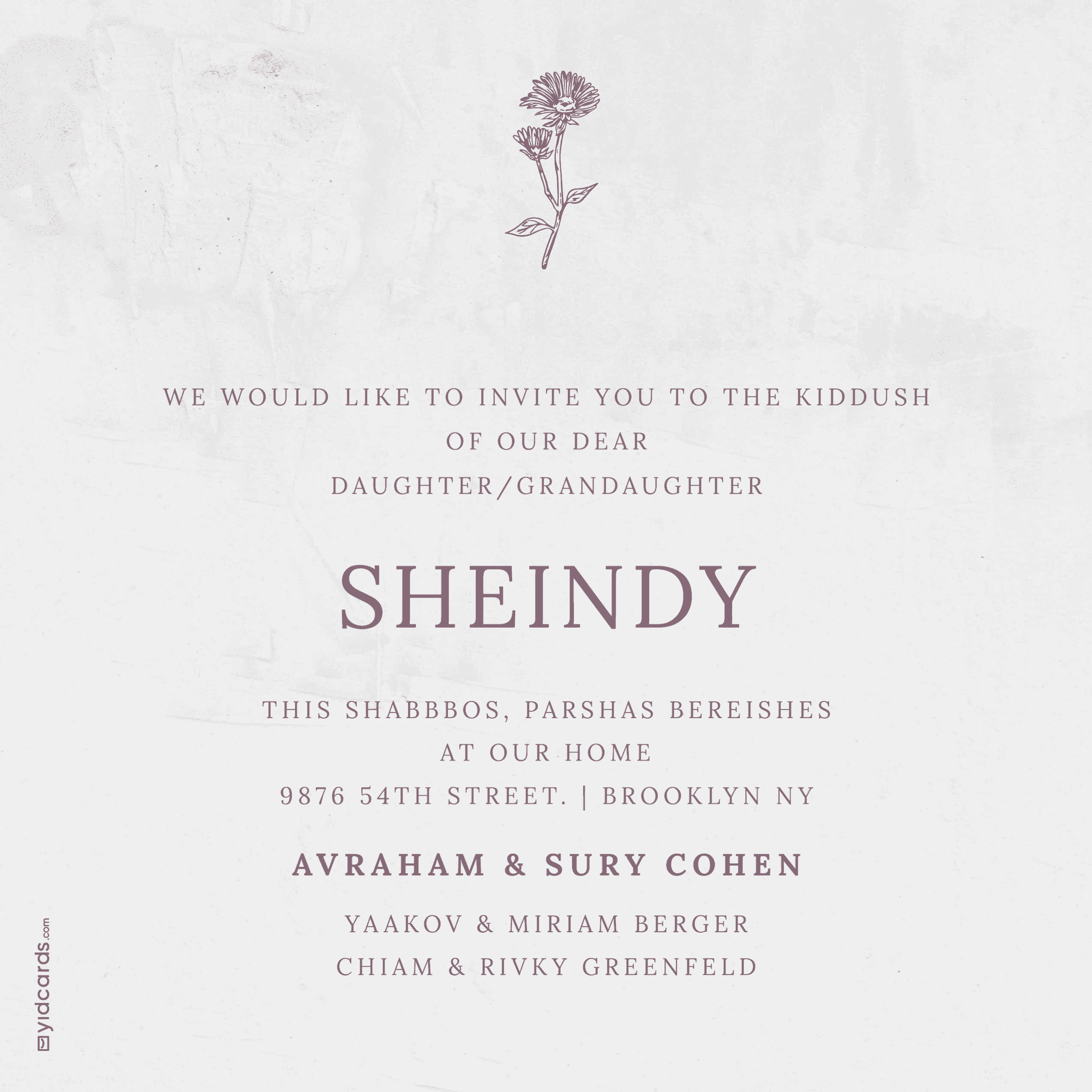 Simcha Cards & Invitations | DIY Cards